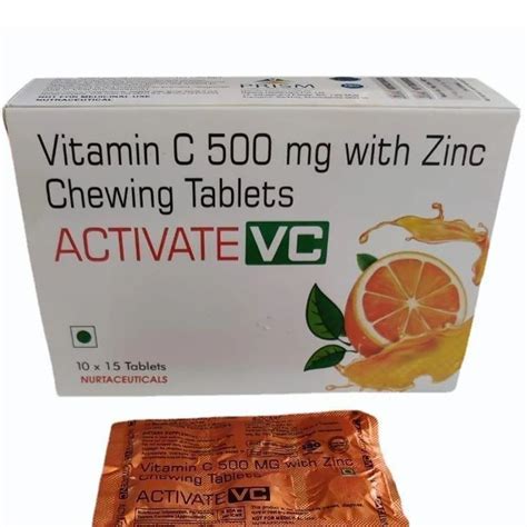 500mg Vitamin C Chewable Tablet At Rs 80stripe Chewable Vitamin