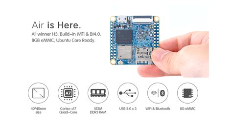 Анонс nano pi neo air от friendlyelec