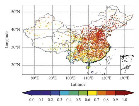 Spatial distribution of R² for six machine learning models a MLR R² Download Scientific