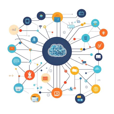 Flat AI Neural Network With Cost Efficiency Icon Concept As A Vector Showing A Neural Network