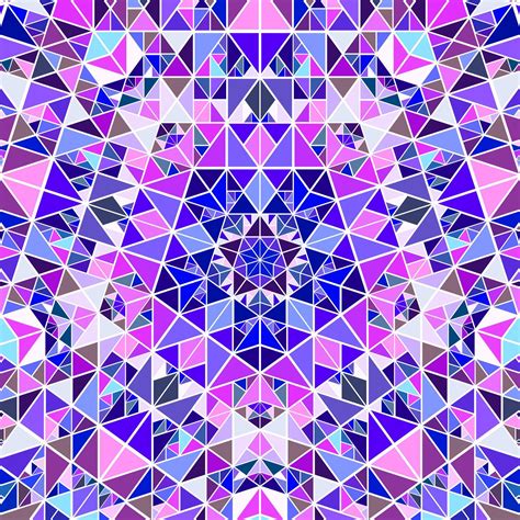 Colorful Abstract Polygonal Circular Tiled Mosaic Background Design 46351532 Vector Art At Vecteezy