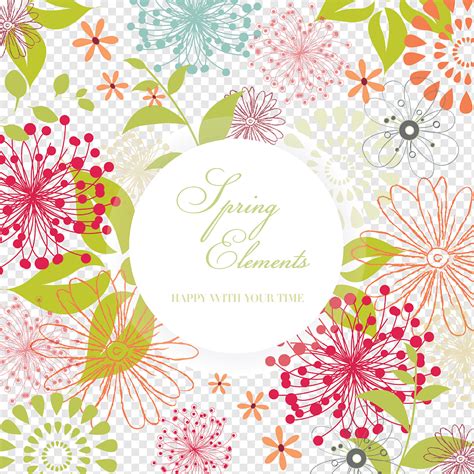 Spring Floral Png Pngwing