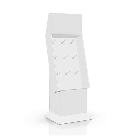 5196 Cardboard Floor Display With Pegs Concept Bbm