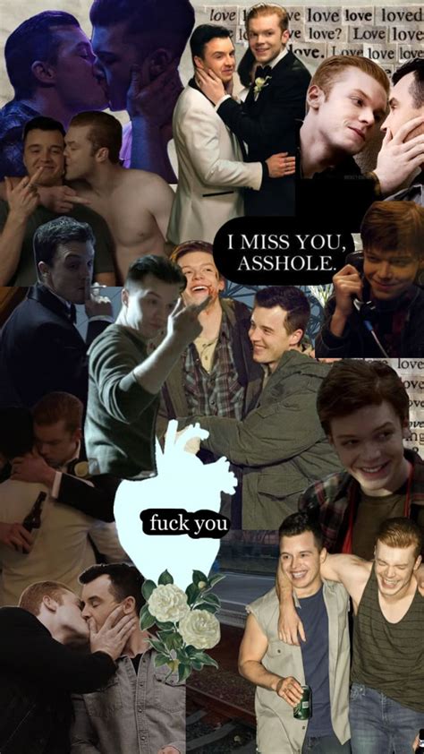 Shameless Gallavich Iangallagher Mickeymilkovich Shameless