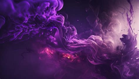 Premium Photo Beautiful Abstract Background With Purple Smoke Texture
