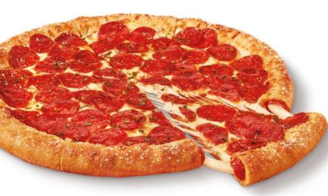 Little Caesars Introduces New Pepperoni And Cheese Stuffed Crust Pizza