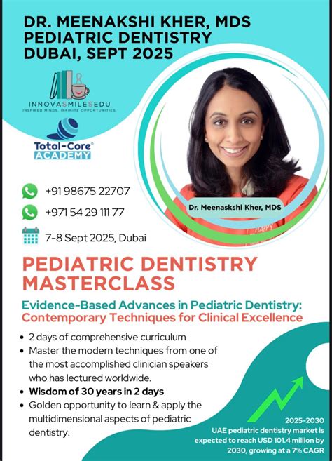 Pediatricdentistry Masterclass Dentaleducation Pedodontics Dubaidentists