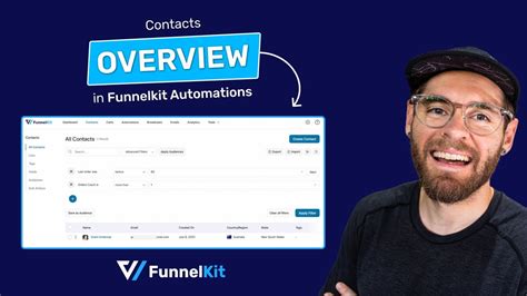 Contacts Overview Funnelkit Automations Tutorial Youtube