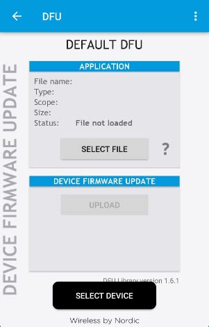 Module Not Defined Issue NordicSemiconductor Android NRF Toolbox GitHub
