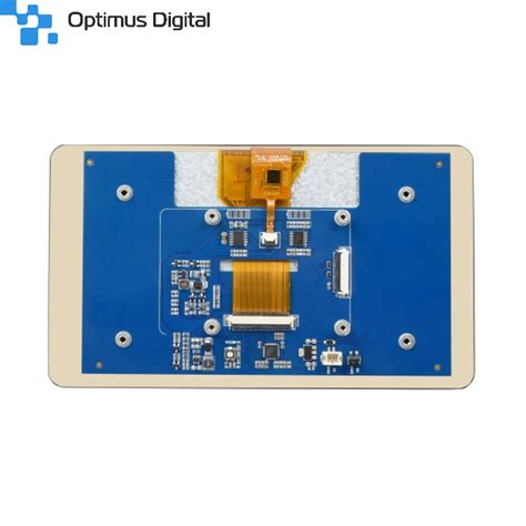 7inch capacitive touch display for raspberry pi dsi interface 800×480 optimus digital
