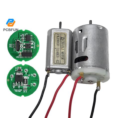 Bảng điều Khiển động Cơ Pcbfun Dc 3 6v Dc 5 20w Bảng Mạch động Cơ Nhỏ