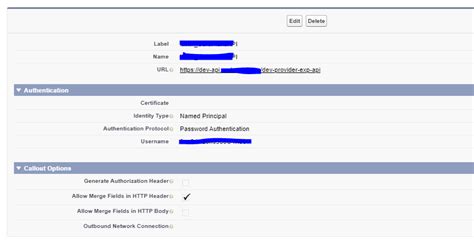 Using Named Credentials In Integration Procedure