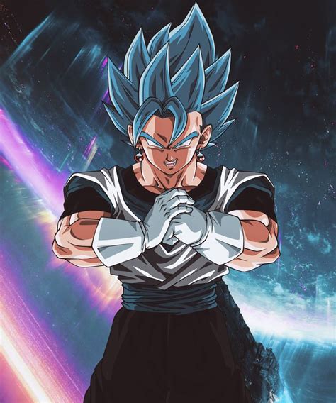 Vegito Ssj Blue Personajes De Dragon Ball Dragones Dibujo De Goku