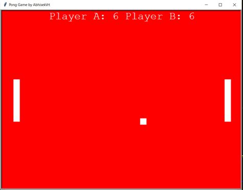GitHub OsirisMedici Pong Game I Made This Game By The Help Of Python Language And Turtle
