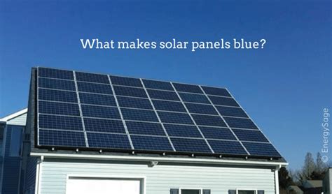 Why Are Solar Panels Blue Vs Black EnergySage