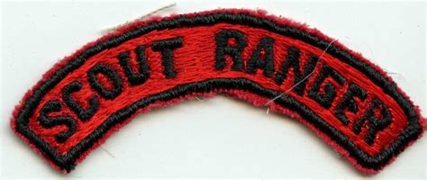 Philippine Army Constabulary Scout Ranger Tab Patch 4061682734