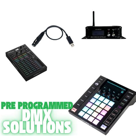 Pre Programmed Dmx Solutions Both Lighting Usa