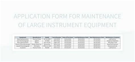 Optimize Your Equipment Performance With Our Maintenance Application