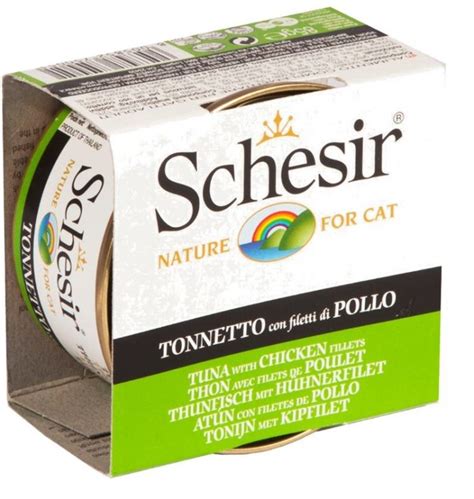 Schesir Jelly Tuna with Chicken 85g Can