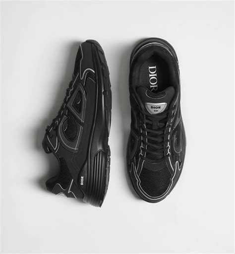 B30 Countdown Sneaker Black Technical Mesh And Black Technical Fabric