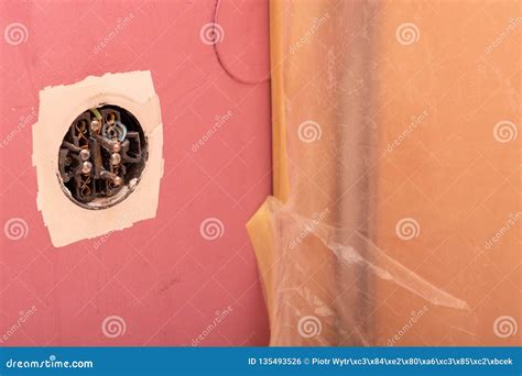 Disassembled Electrical Shield Stock Image 233211631