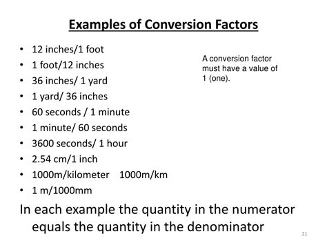 PPT Units Of Measurements Conversion Factors Dimensional Analysis Unit Analysis PowerPoint