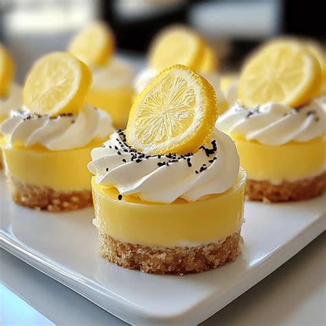 Mini Lemon Cheesecakes Fresh Kitchen Recipes