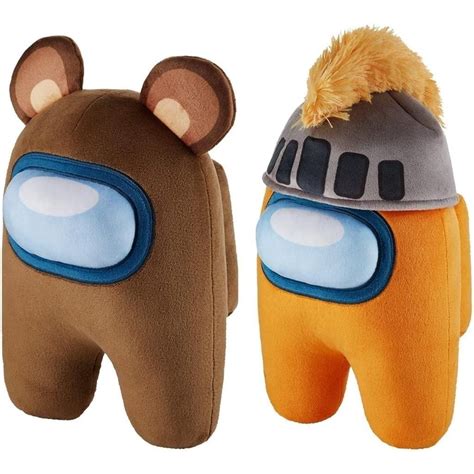 Pmi Among Us Plush Doll Knighted Knight Unbearable Bear 12 Inch Brown