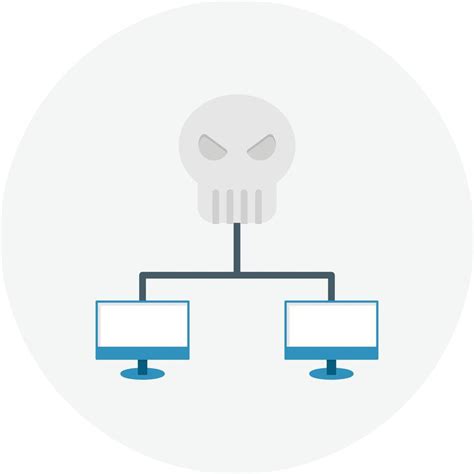 Network Hack Flat Circle 9569848 Vector Art At Vecteezy