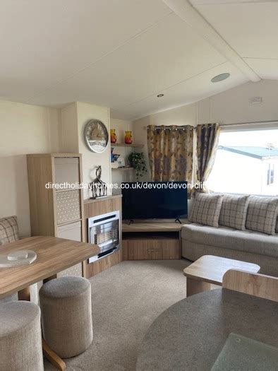 Static Caravan With Sea Views For Hire At Havens Devon Cliffs Holiday