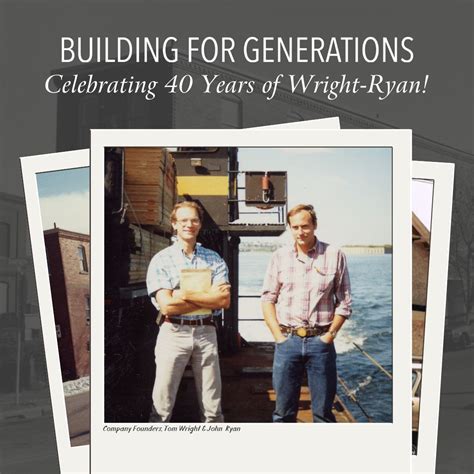 Wright Ryan Construction Inc On Linkedin Buildingforgenerations