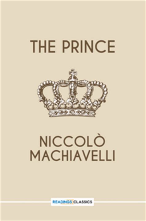 The Prince Reading Classics By Niccolo Machiavelli Author Booksnbooks