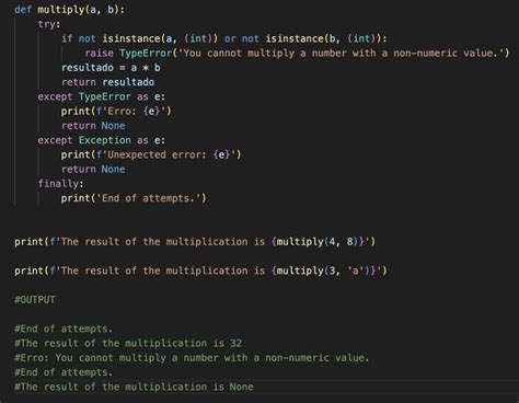 Handling Exceptions In Python Try Except Finally Exception Handling
