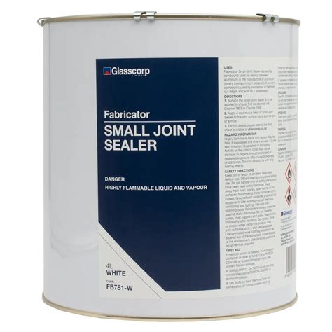 Small Joint Sealer White 4l Glasscorp Limited