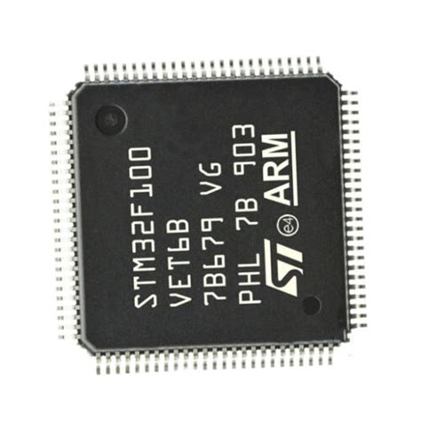 5pcs Stm32f105rbt6 32 Bit Microcontroller Unit Mcu Chip With Lqfp64