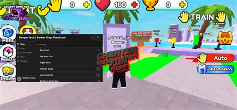Power Slap Simulator Script Auto Farm Auto Rebirth More
