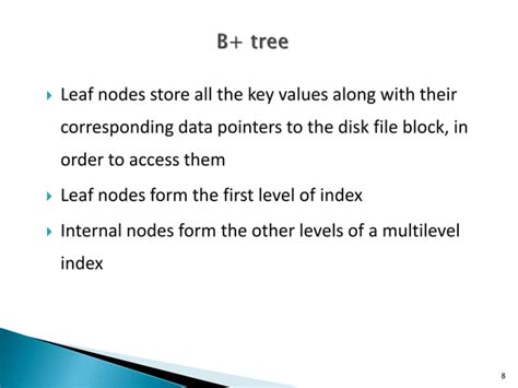 dynamic multi level indexing using b trees and b trees