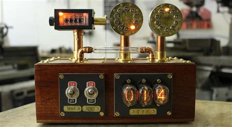 diy geiger counter detects radiation with a raspberry pi and steampunk