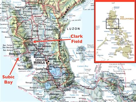 The Legacy Of Us Military Bases In The Philippines Geocurrents