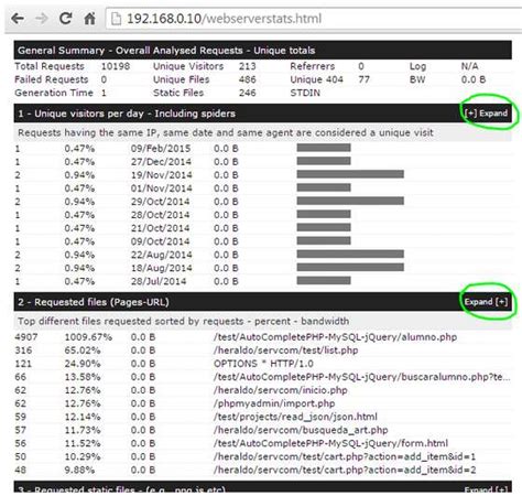 How To Analyze And View Apache Web Server Logs Interactively On Linux