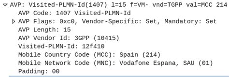 Diameter Dispatches S6a Authentication Information Request Answer