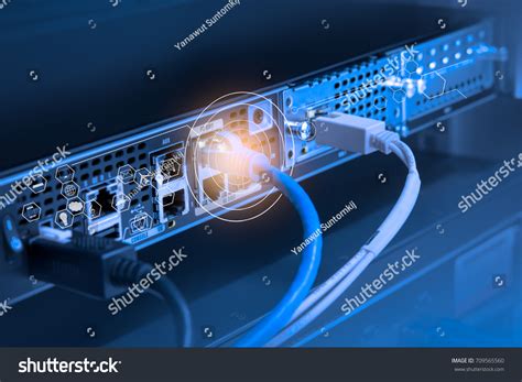 Networking Switch Router Data Center Room Stock Photo Shutterstock