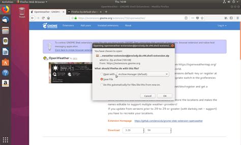 How To Install Gnome Shell Extensions From ZIP File Using Command Line On Ubuntu Bionic