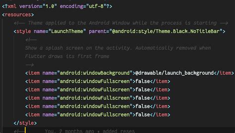 [android] multiple tag in styles xml · issue 147 · jonbhanson flutter