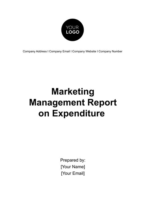 Free Marketing Audit Report Template To Edit Online