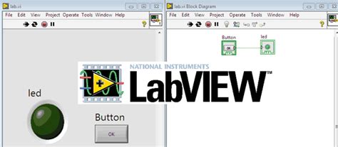 Getting Started With Labview Glow Led With Button