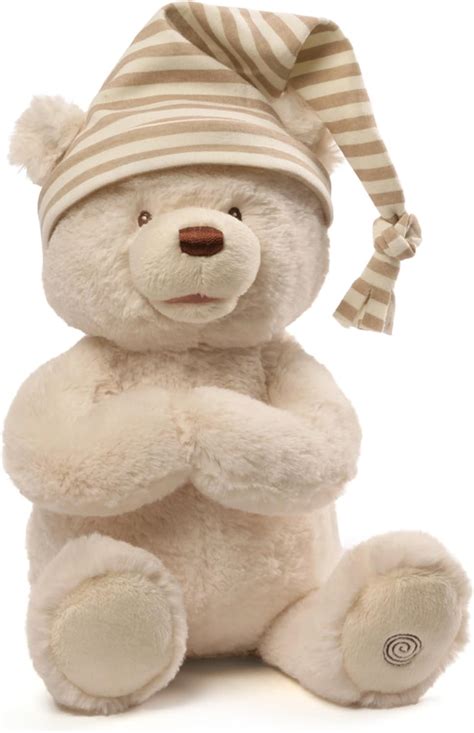 Gund Animated Goodnight Prayer Bear Spiritual Plush Teddy