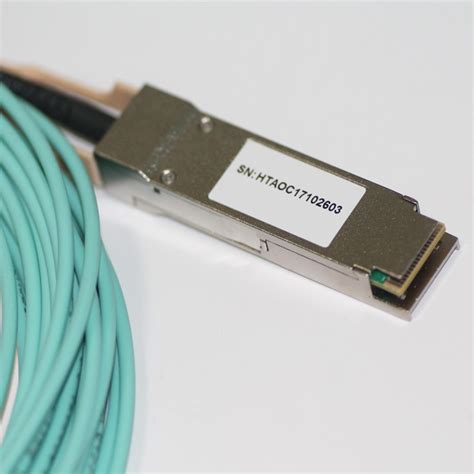 850nm 10 Meter Qsfp Active Optical Cable Assembly Compatible 40gbase Aoc