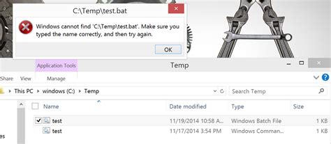 Windows Cant Run Bat And Com Files Microsoft Qanda