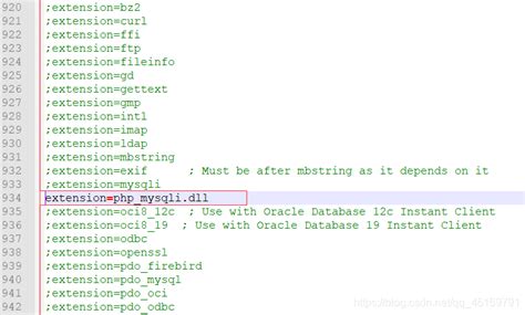 Php开启mysqli扩展请检查 Php 扩展 Mysqli 已安装并启用。 Csdn博客